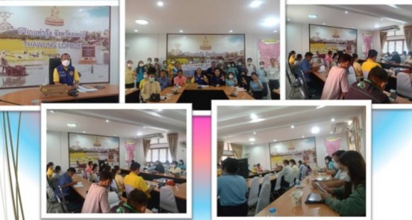 มินิพชอ.ท่าวุ้งผนึกพลังกับNode Flagship Lopburi เขต4 จัดทำโครงการ